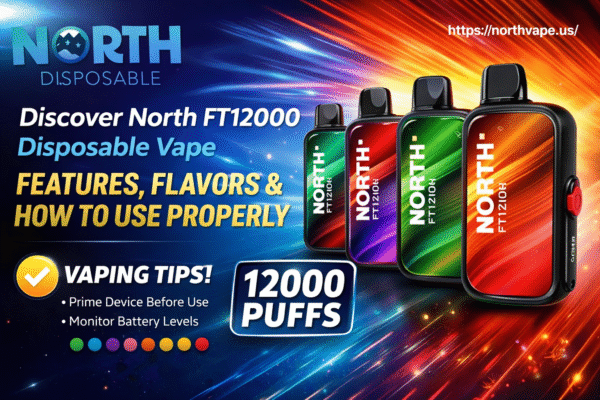 North FT12000 Disposable Vape - Flavors, Features & Usage